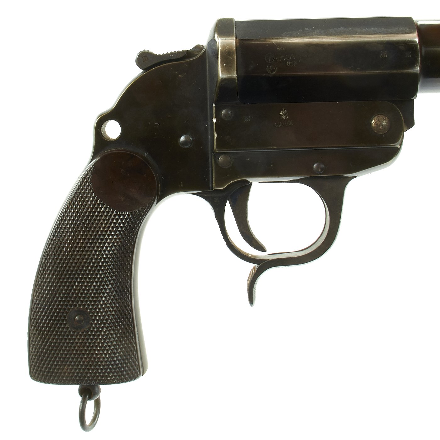 Original German WWII Walther LP 34 Heer Signal Flare Pistol with Holst ...