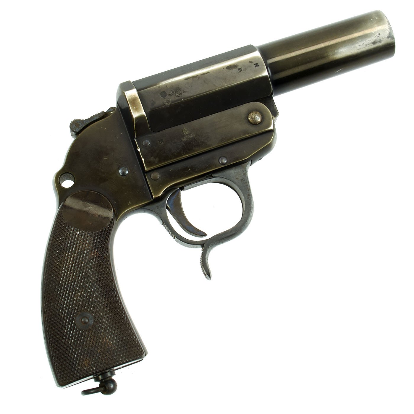 Original German WWII Walther LP 34 Heer Signal Flare Pistol with Holst ...