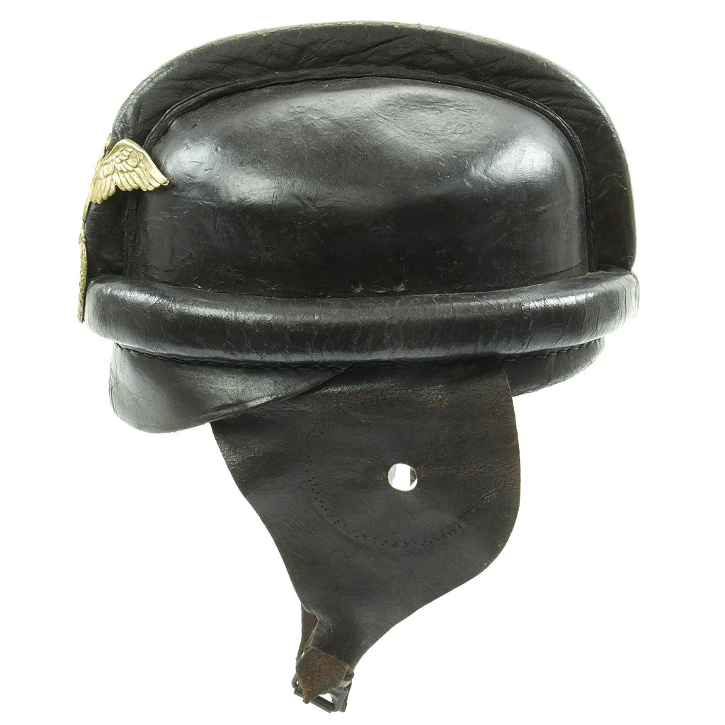 Original German WWII Named 1st Pattern NSKK Crash Helmet - Hans Kiefel ...