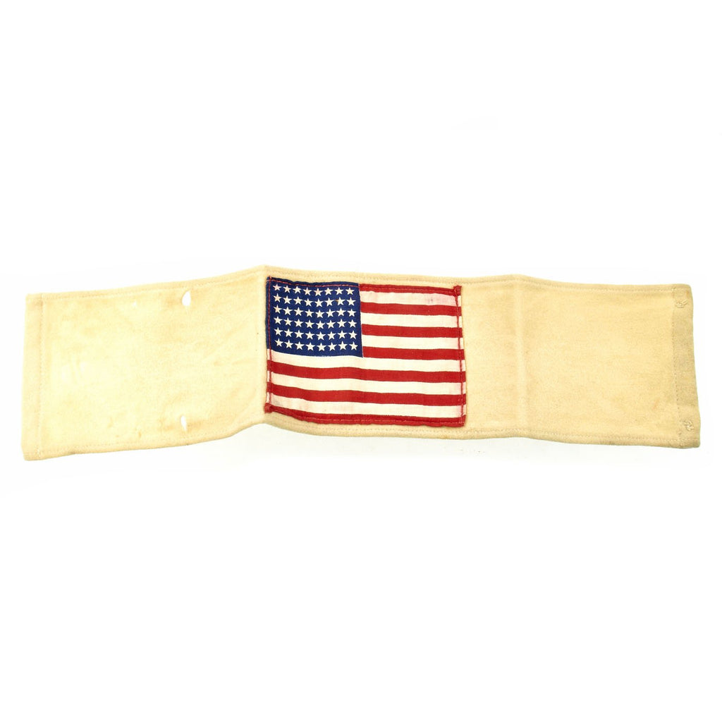 Original U S Wwii Invasion Armband Brassard 48 Star American Flag