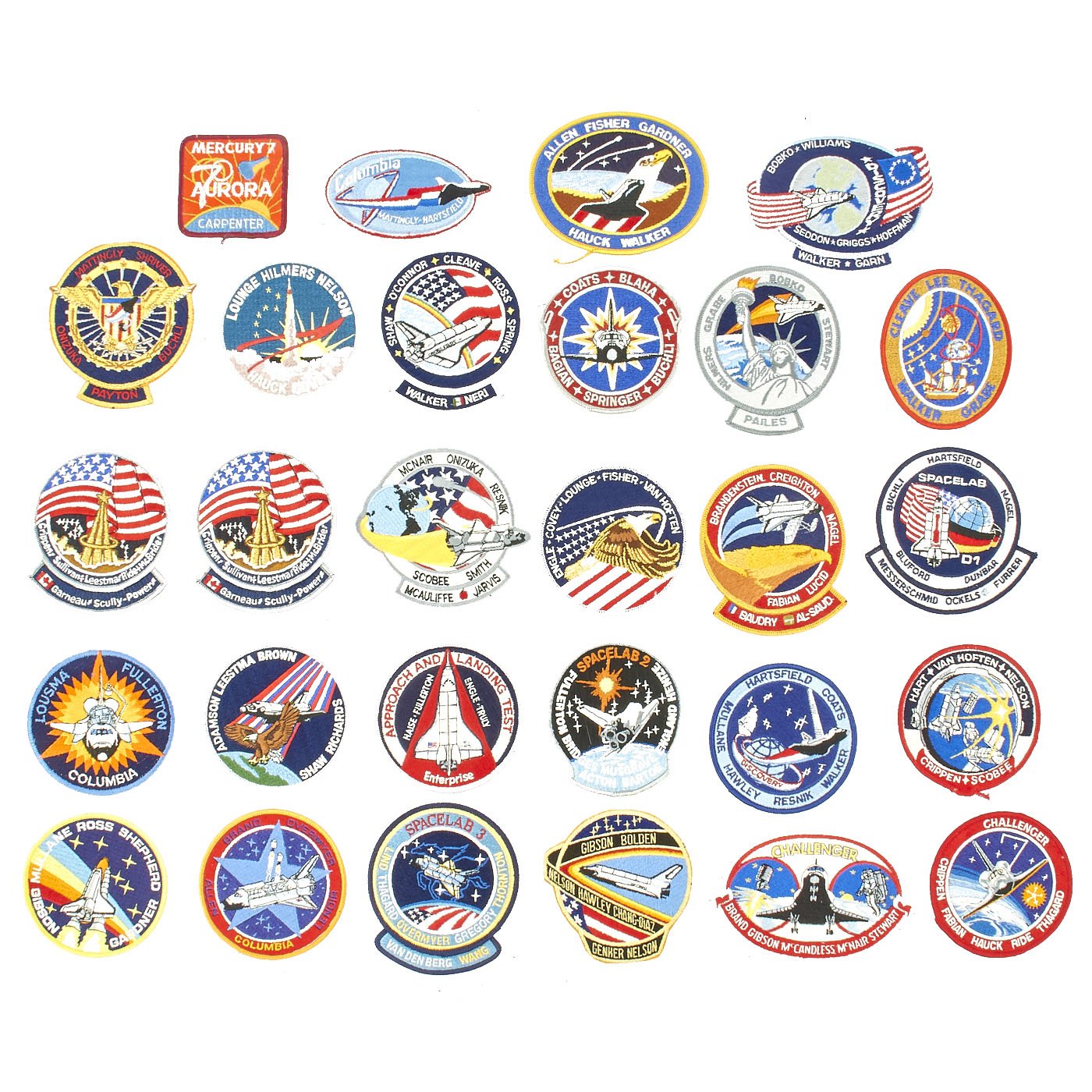 Nasa Space Mission Patches