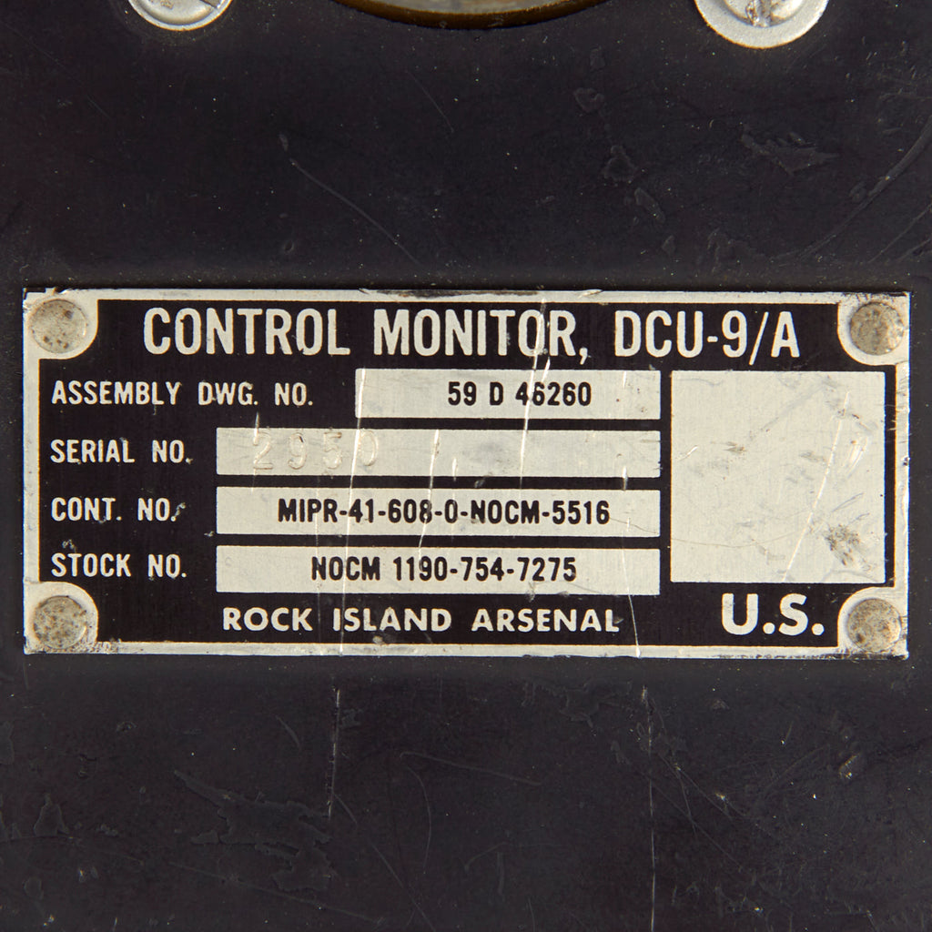 Original U.S. Vietnam War Boeing B-52 Stratofortress DCU-9/A Control M ...