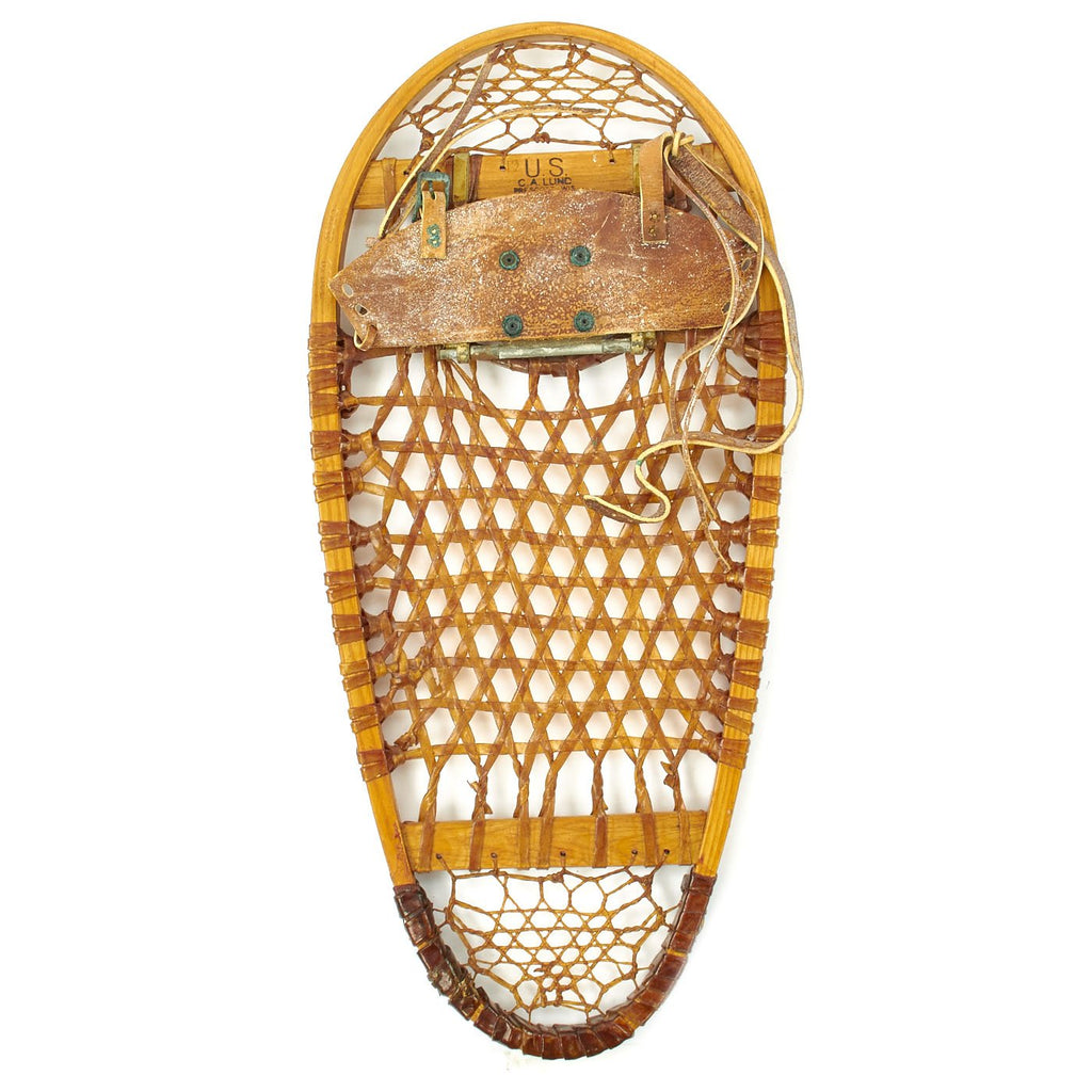 Original U.S. WWII 10th Mountain Division Snowshoes by C.A. Lund - Dat ...