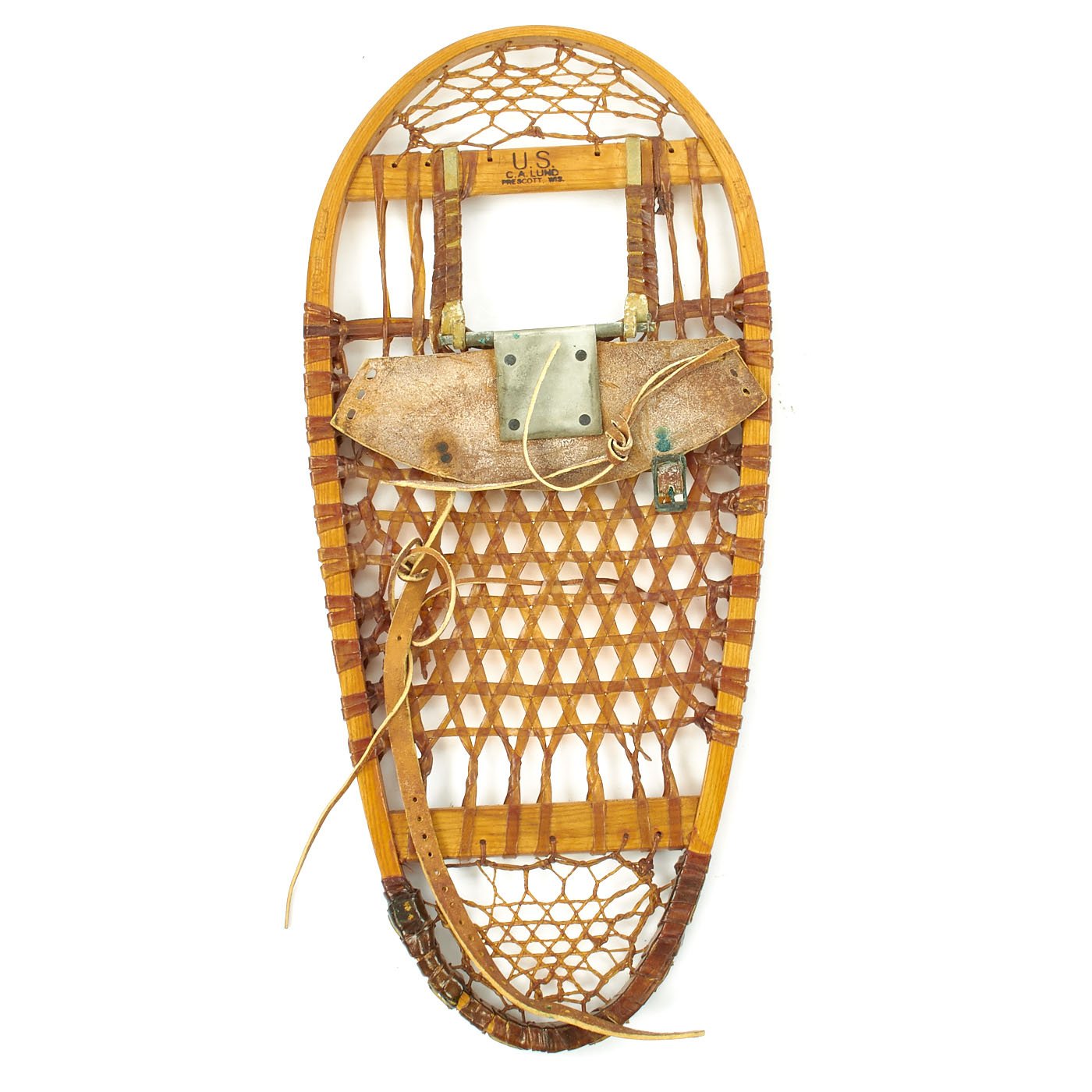 Original U.S. WWII 10th Mountain Division Snowshoes by C.A. Lund - Dat ...