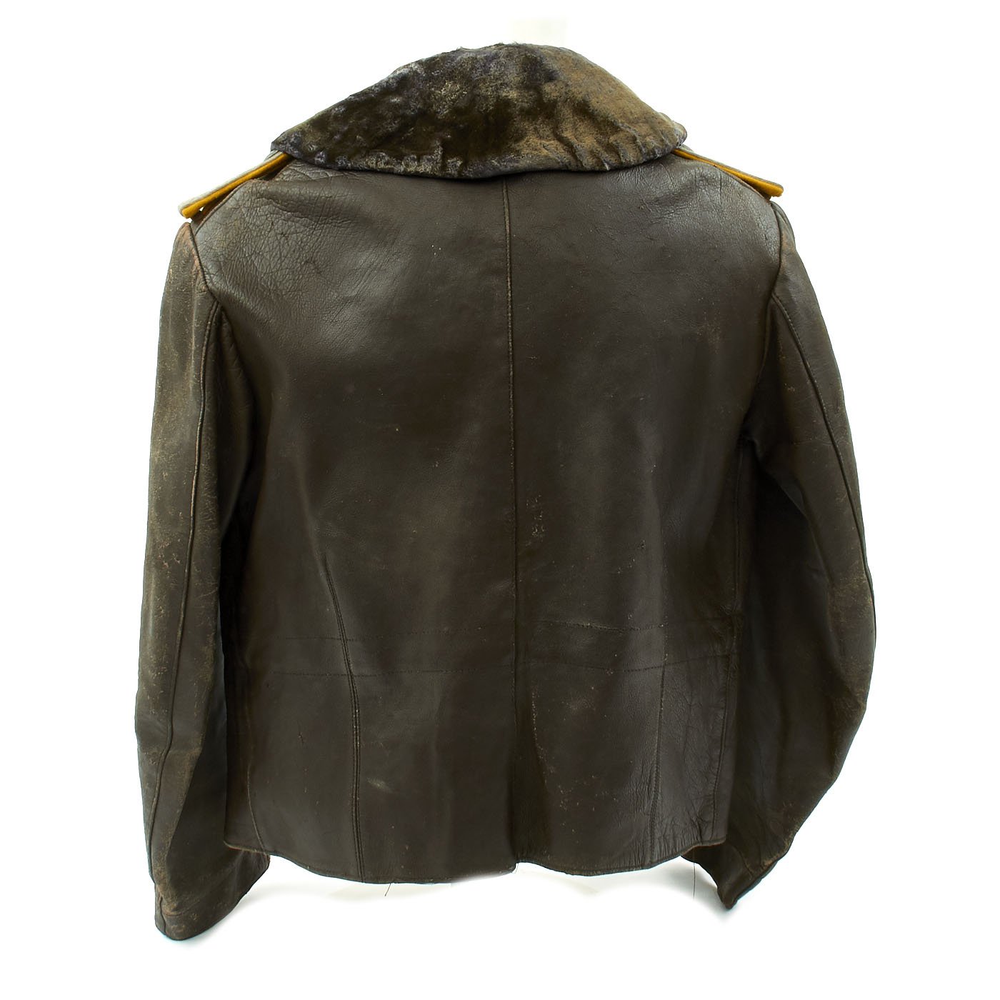 Original German WIII Luftwaffe Officer Pilot Leather Flight Jacket ...