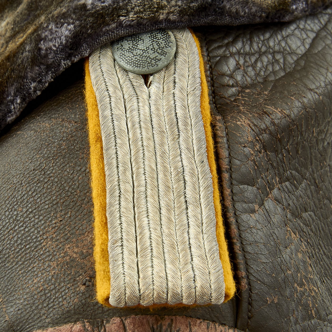 Original German WIII Luftwaffe Officer Pilot Leather Flight Jacket ...