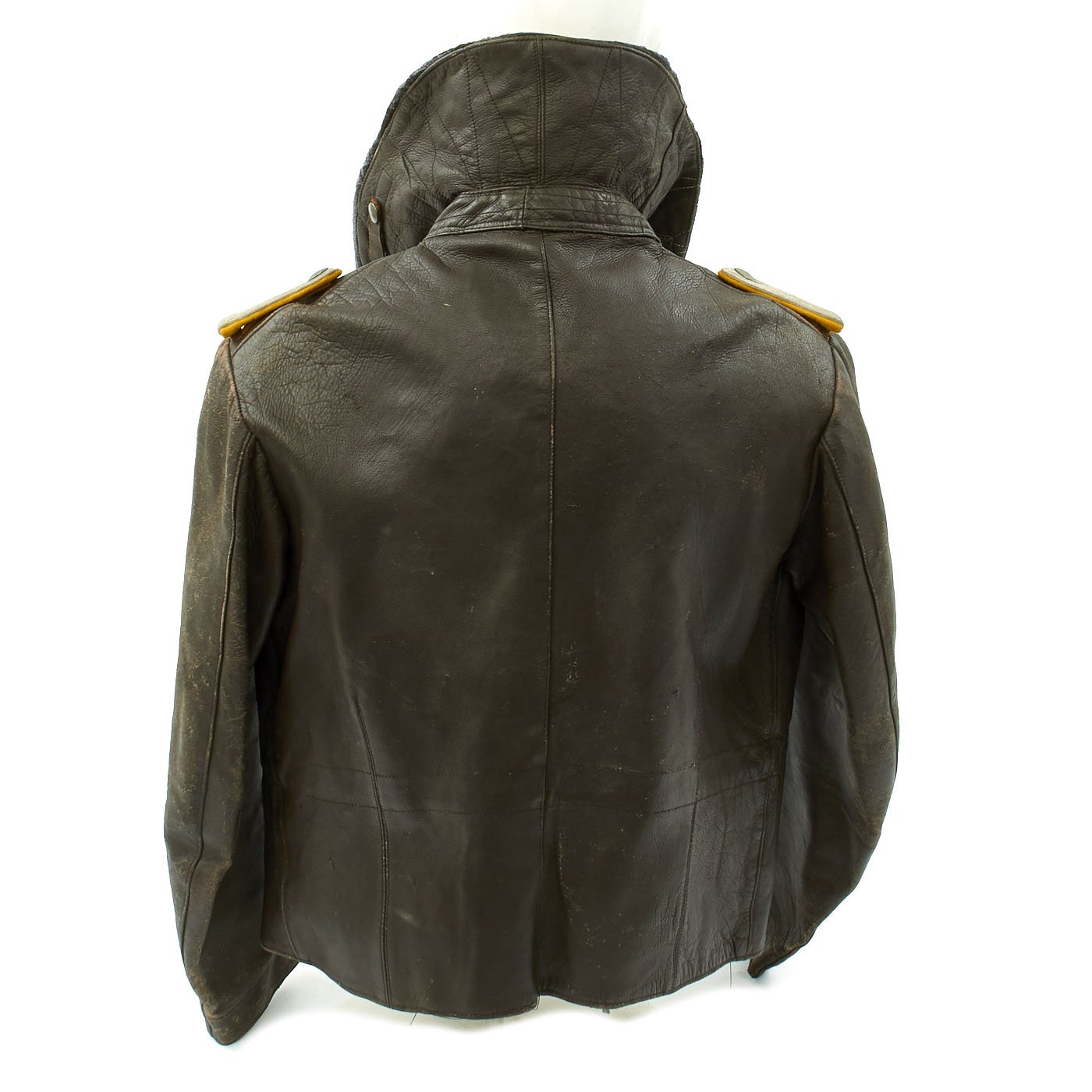 Original German WIII Luftwaffe Officer Pilot Leather Flight Jacket ...