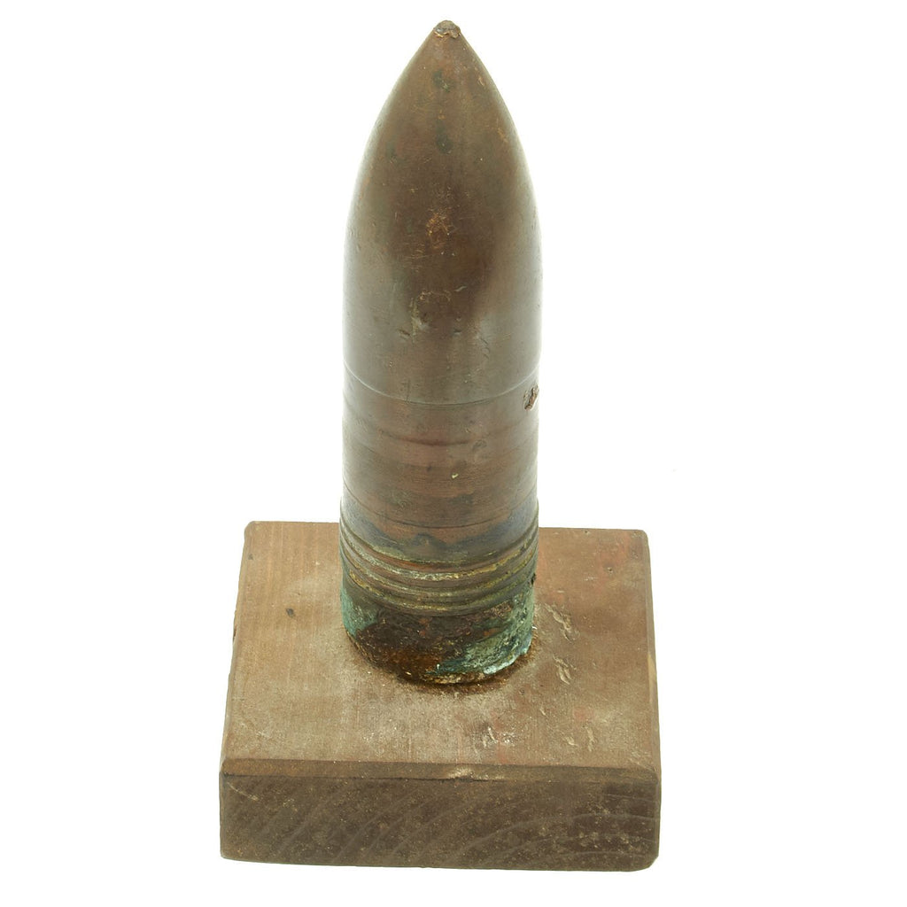 Original Japanese WWII Type 97 57mm Tank Gun Projectile Captured on Gu ...