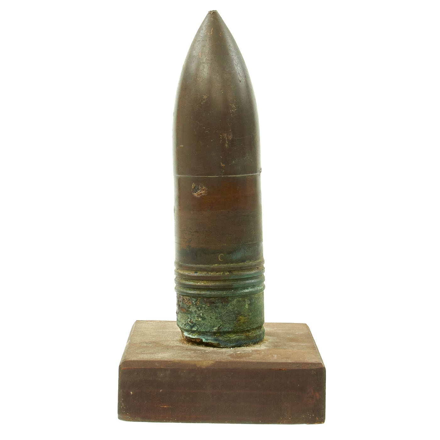 Original Japanese WWII Type 97 57mm Tank Gun Projectile Captured on Gu ...