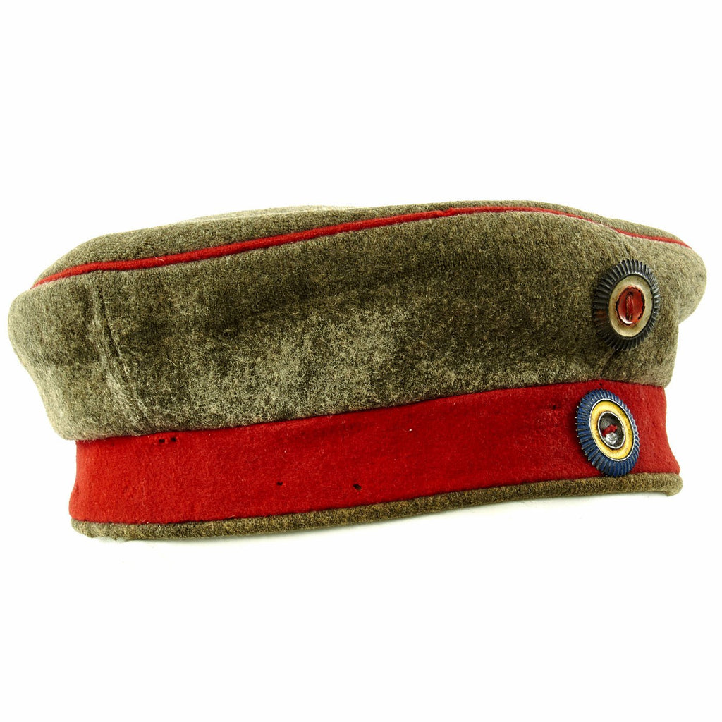 Original Imperial German WWI M1907 Feldmütze Field Cap with Mecklenbur ...