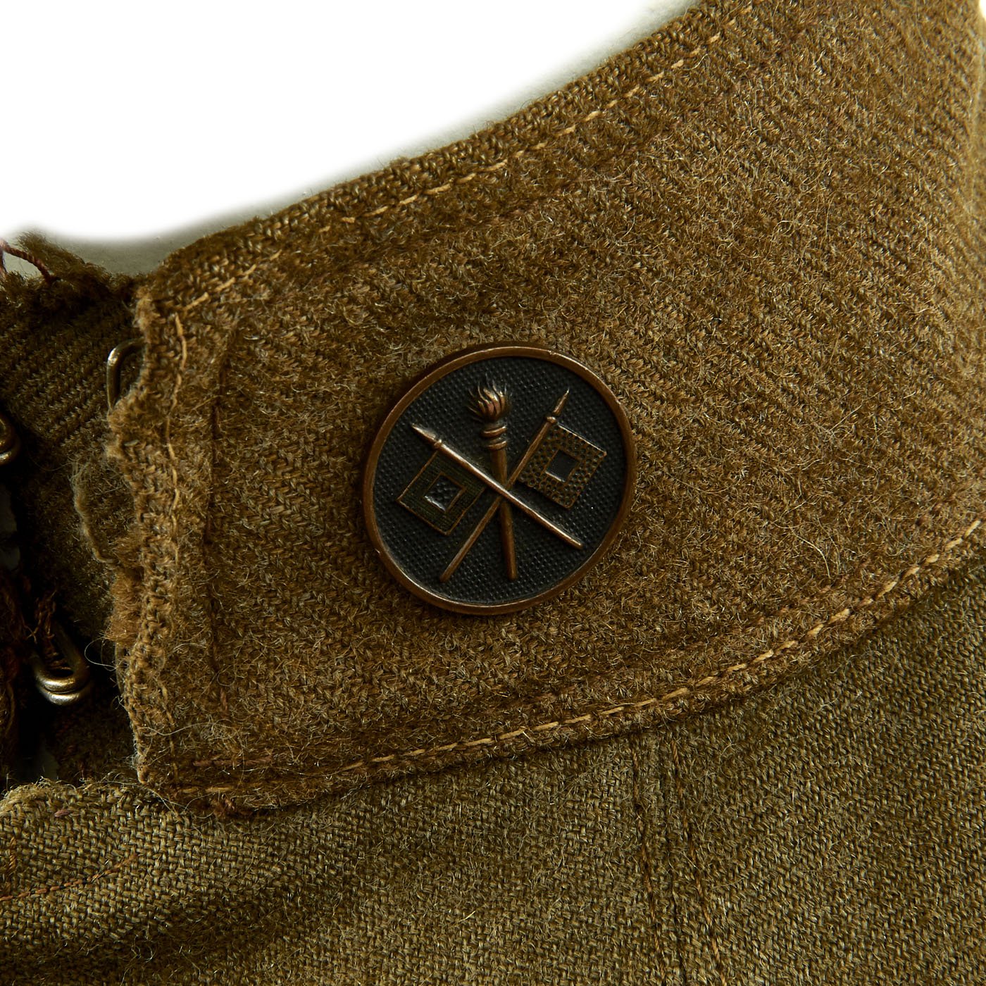 Original U.S. WWI Third Army Uniform Jacket and M1917 Helmet ...