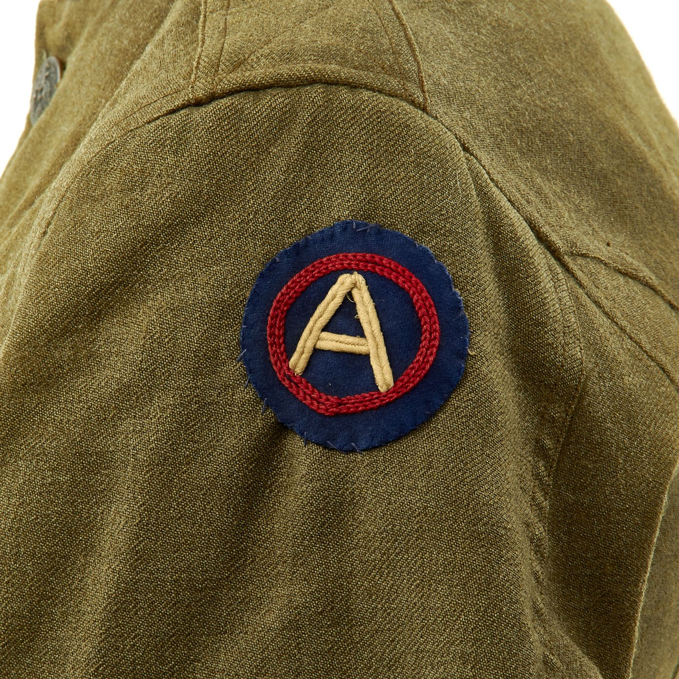 Original U.S. WWI Third Army Uniform Jacket and M1917 Helmet ...