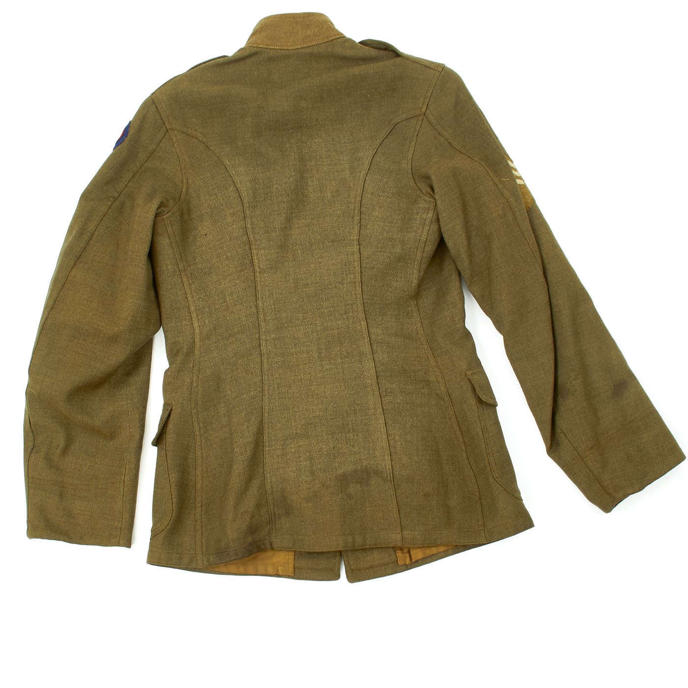 Original U.S. WWI Third Army Uniform Jacket and M1917 Helmet ...