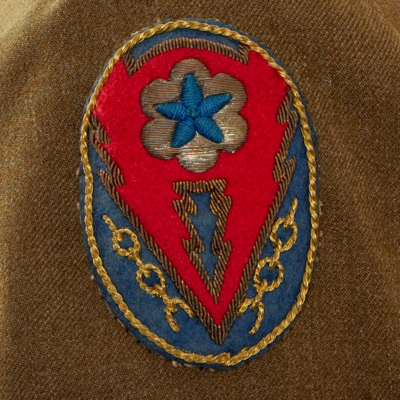 Original U.S. WWII Named IKE Jacket With Bullion SHAEF and ADSEC Patch ...