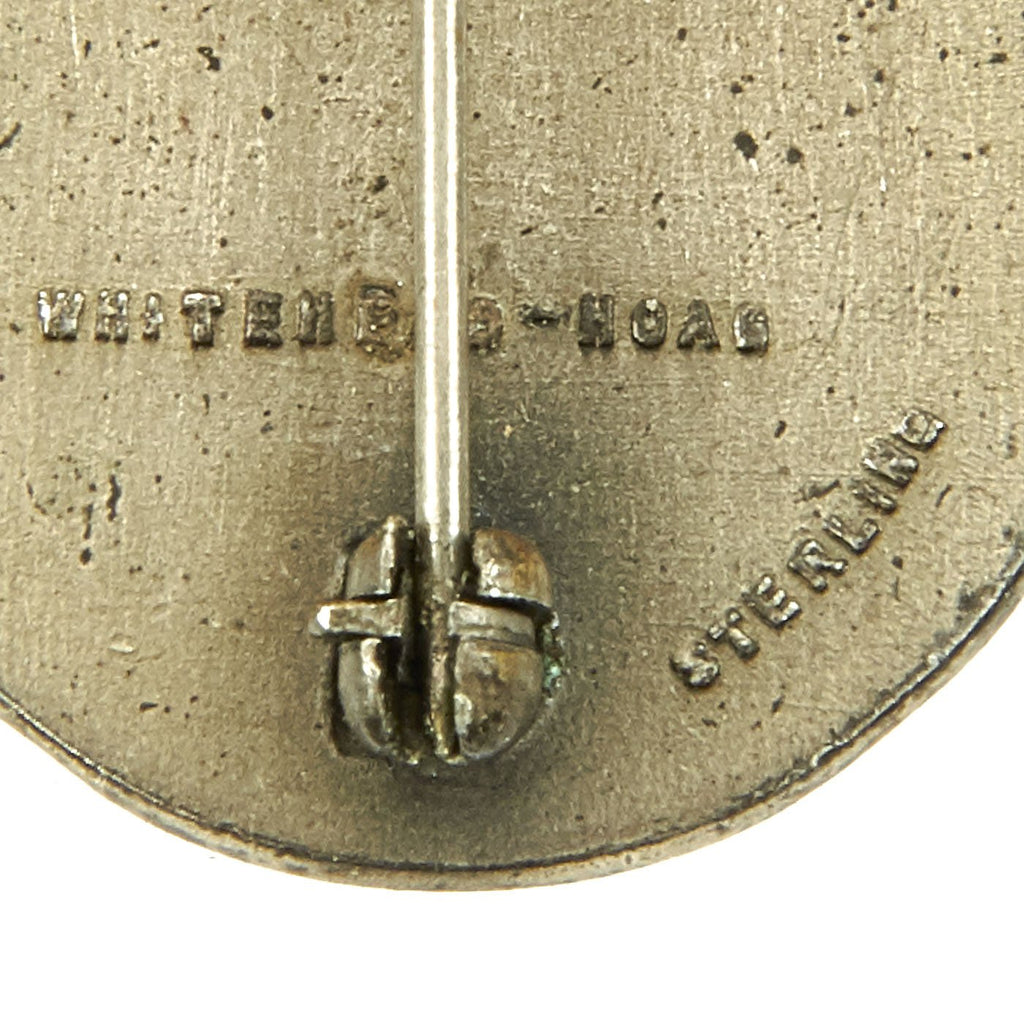 Original U.S. WWII Manhattan Project A Bomb Workers Pin - Sterling Sil ...