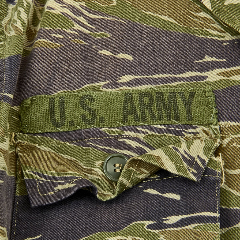 Original U.S. Vietnam War Special Forces Tiger Stripe Camouflage Fatig ...