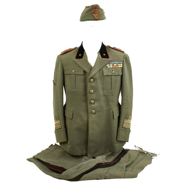 Original Italian WWII Division General Uniform – International Military ...