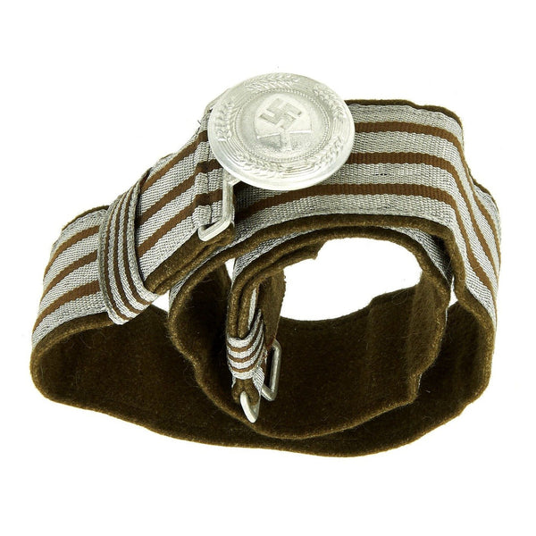 Original German WWII RAD Labor Service Dress Brocade Belt with Buckle ...