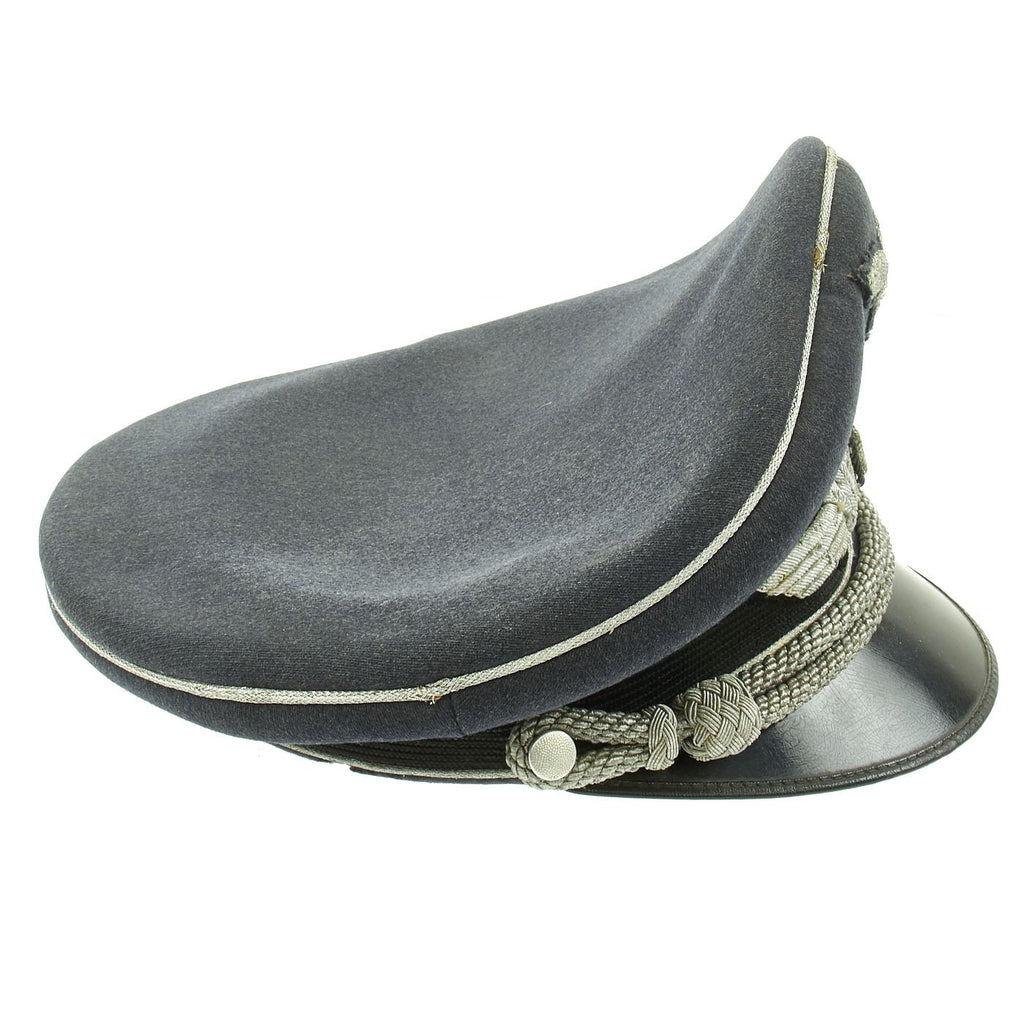 Original German WWII Luftwaffe Officer Visor Cap by Clemens Wagner ...