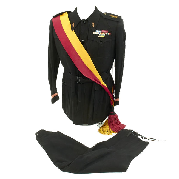 Original Italian WWII MVSN Black Shirt Officer Uniform – International ...