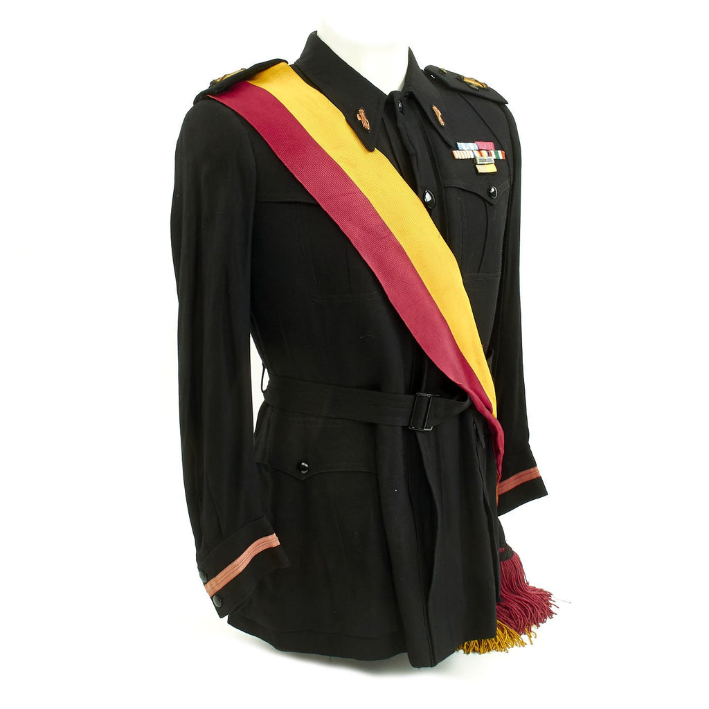 Original Italian WWII MVSN Black Shirt Officer Uniform – International ...