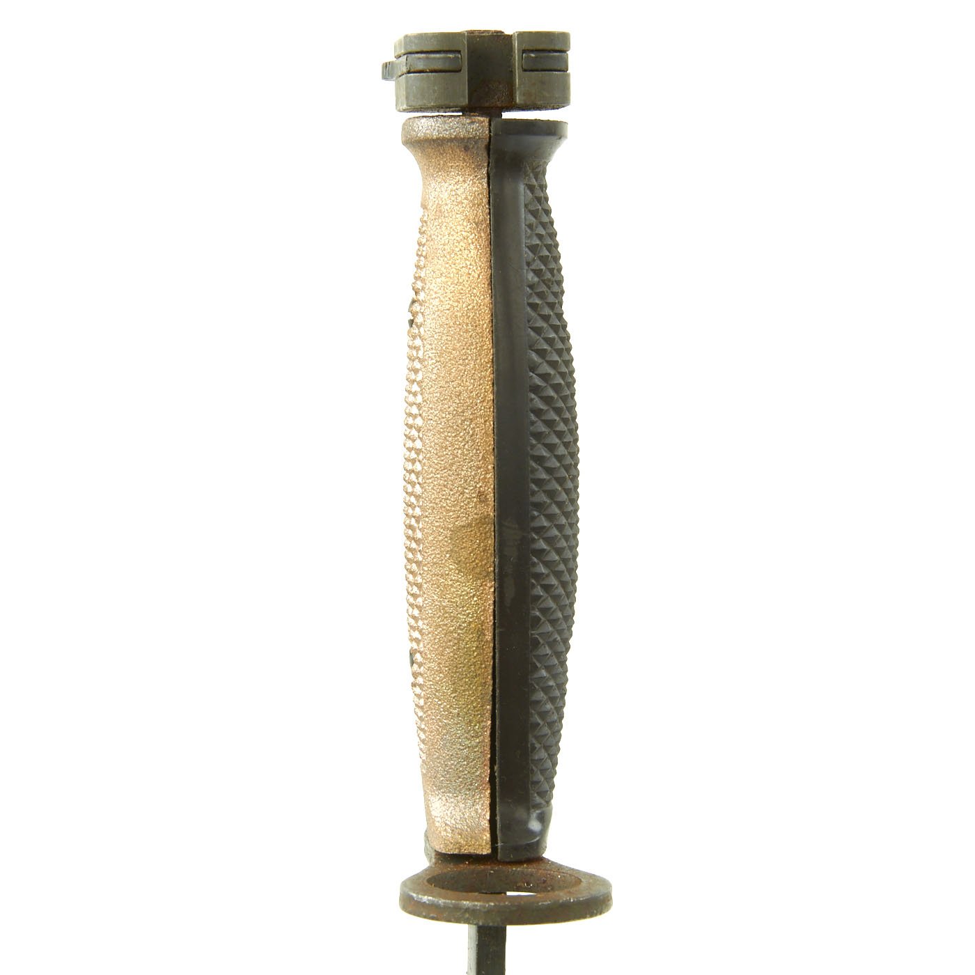 Original U.S. Vietnam War M7 Bayonet with Experimental Brass Knuckle G ...