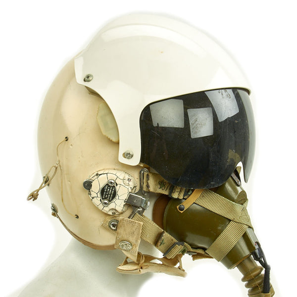 Original U.S. Vietnam War HGU-26/P Flight Helmet with Double Visor, Ox ...
