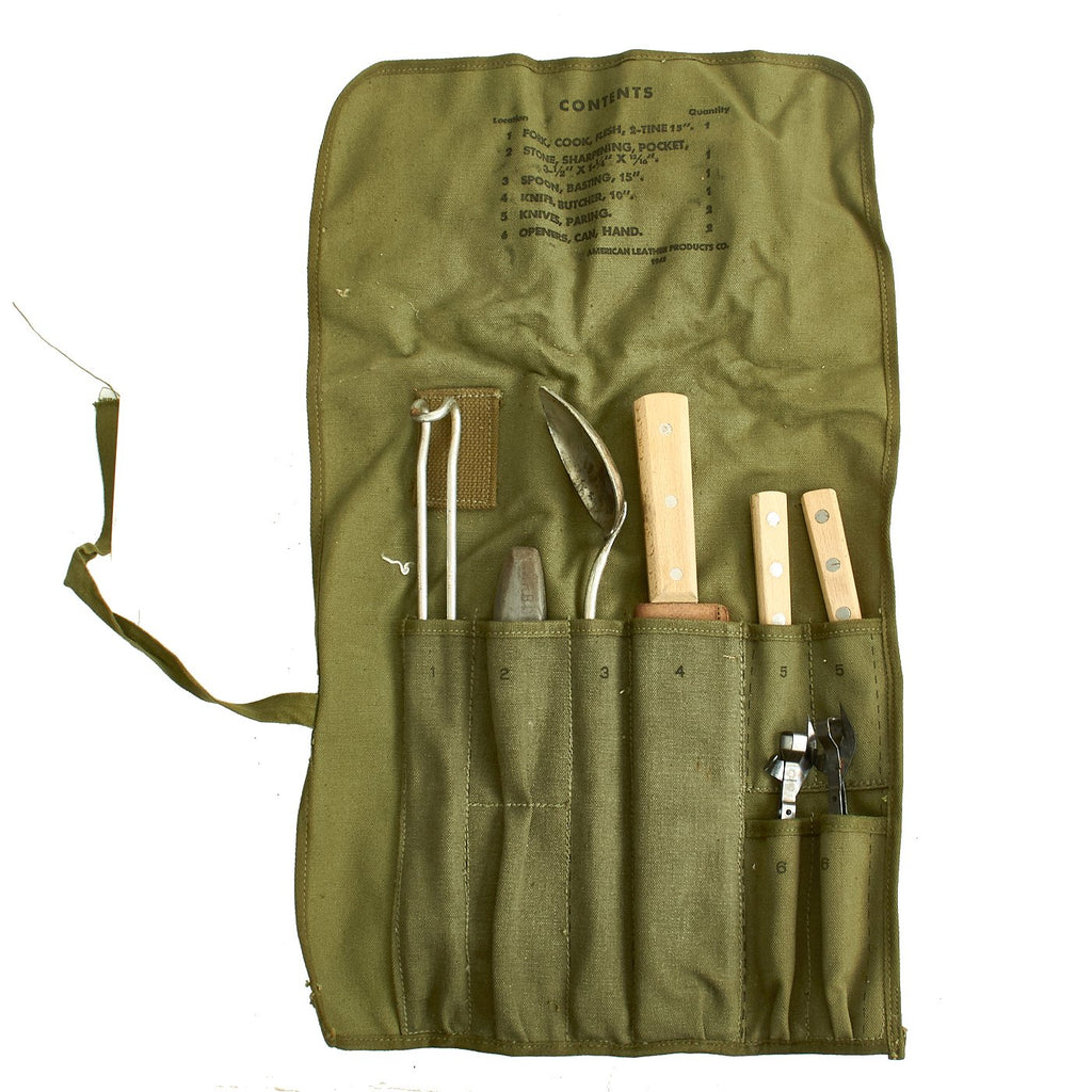 Original U.S. 20-man Cooking Utensil Mess Kit - Dated 1945 ...