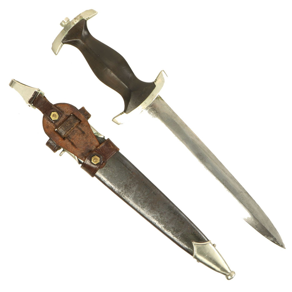 Original German WWII Numbered Model 1933 Early SS Dagger by Heinrich B ...