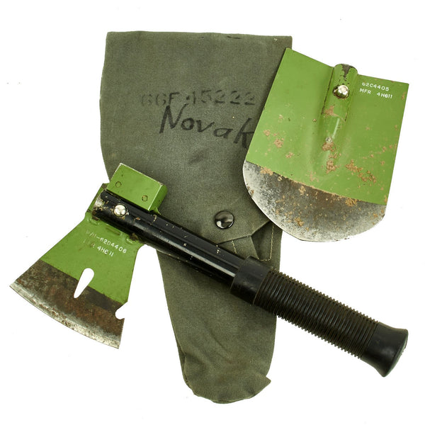 Original U.S. Vietnam War Airplane Crash Pioneer Tool Kit Survival Axe ...