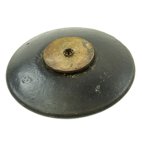 Original Italian WWI Lenticolare M14 Discus Hand Grenade with Brass Fu ...