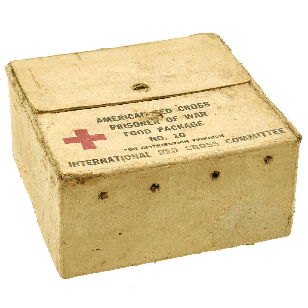 Original U.S. WWII American Red Cross Prisoner of War Food Package No ...