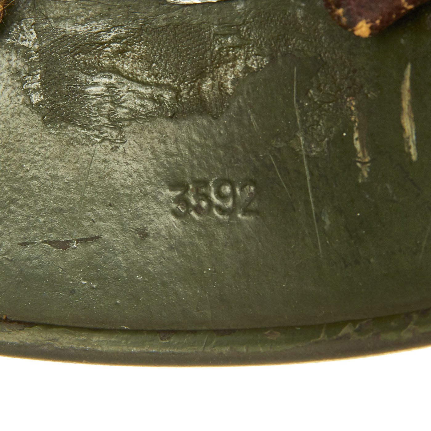 Original German WWII Double Decal NSDAP Civic Police M35 Steel Combat ...