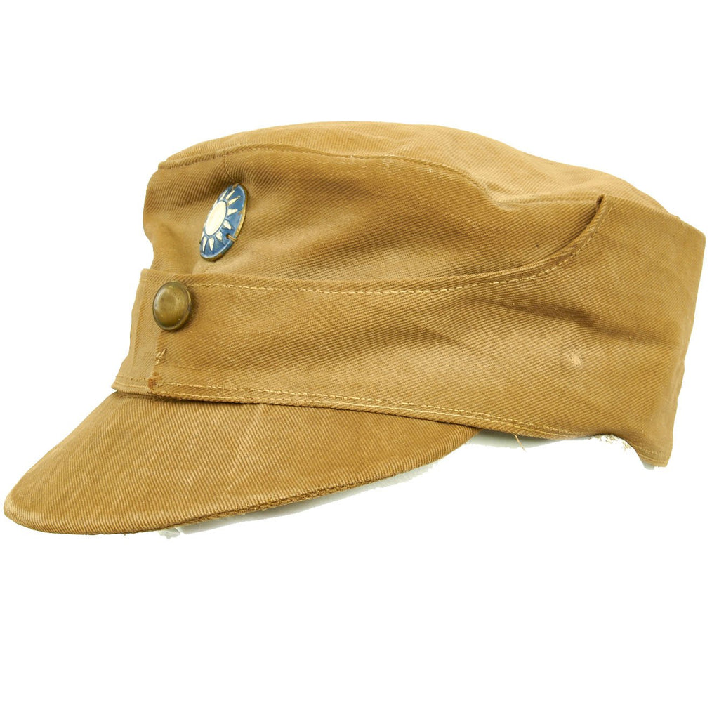 Original WWII Chinese National Revolutionary Army Field Cap - Kuominta ...