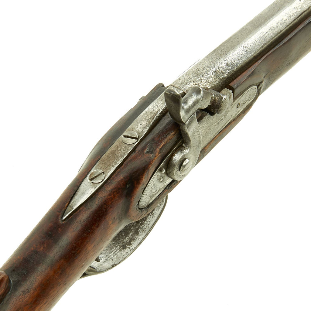 Original U.S. Pennsylvania Percussion Long Rifle with Full Stock & Tra ...