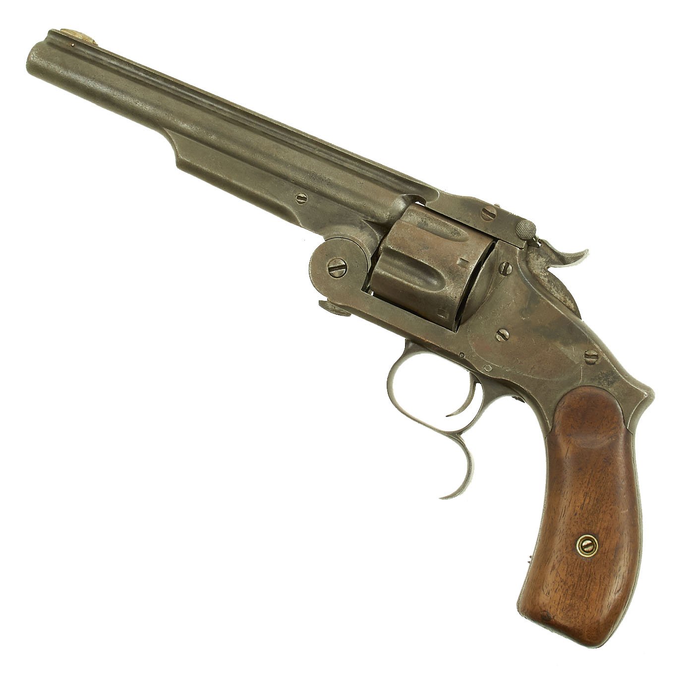 Original U.S. Smith & Wesson Russian Third Model No. 3 Revolver with ...