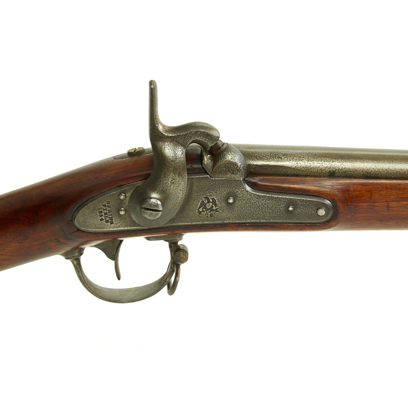 Original U.S. Civil War Era Springfield Model 1842 Cadet Percussion Mu ...