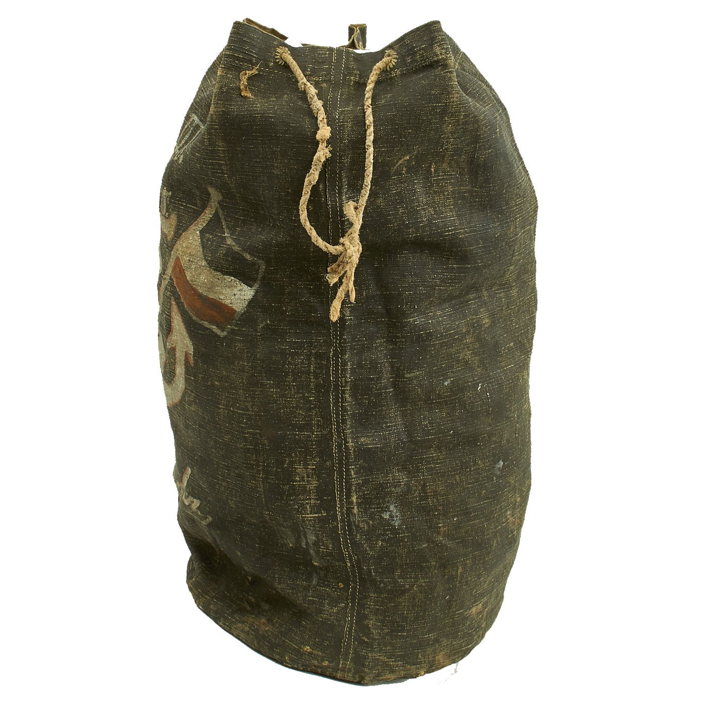 Original WWI Imperial German Navy Sailor's Named Painted Sea Bag ...
