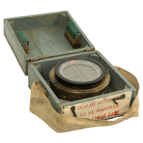 Original British WWII Royal Air Force Navigational Compass Type PII ...