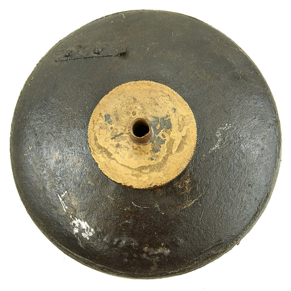 Original Italian WWI Lenticolare M14 Discus Hand Grenade with Brass Fu ...