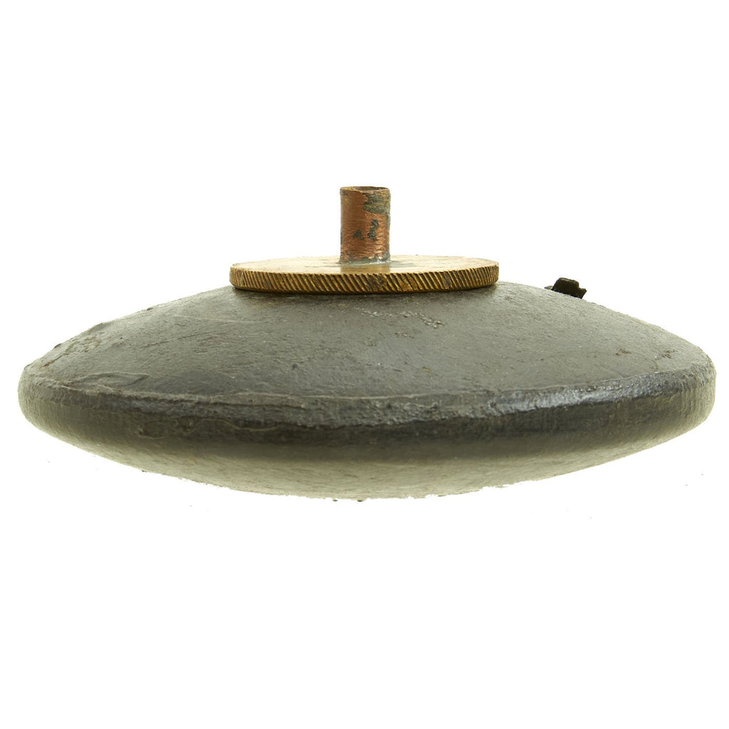 Original Italian WWI Lenticolare M14 Discus Hand Grenade with Brass Fu ...
