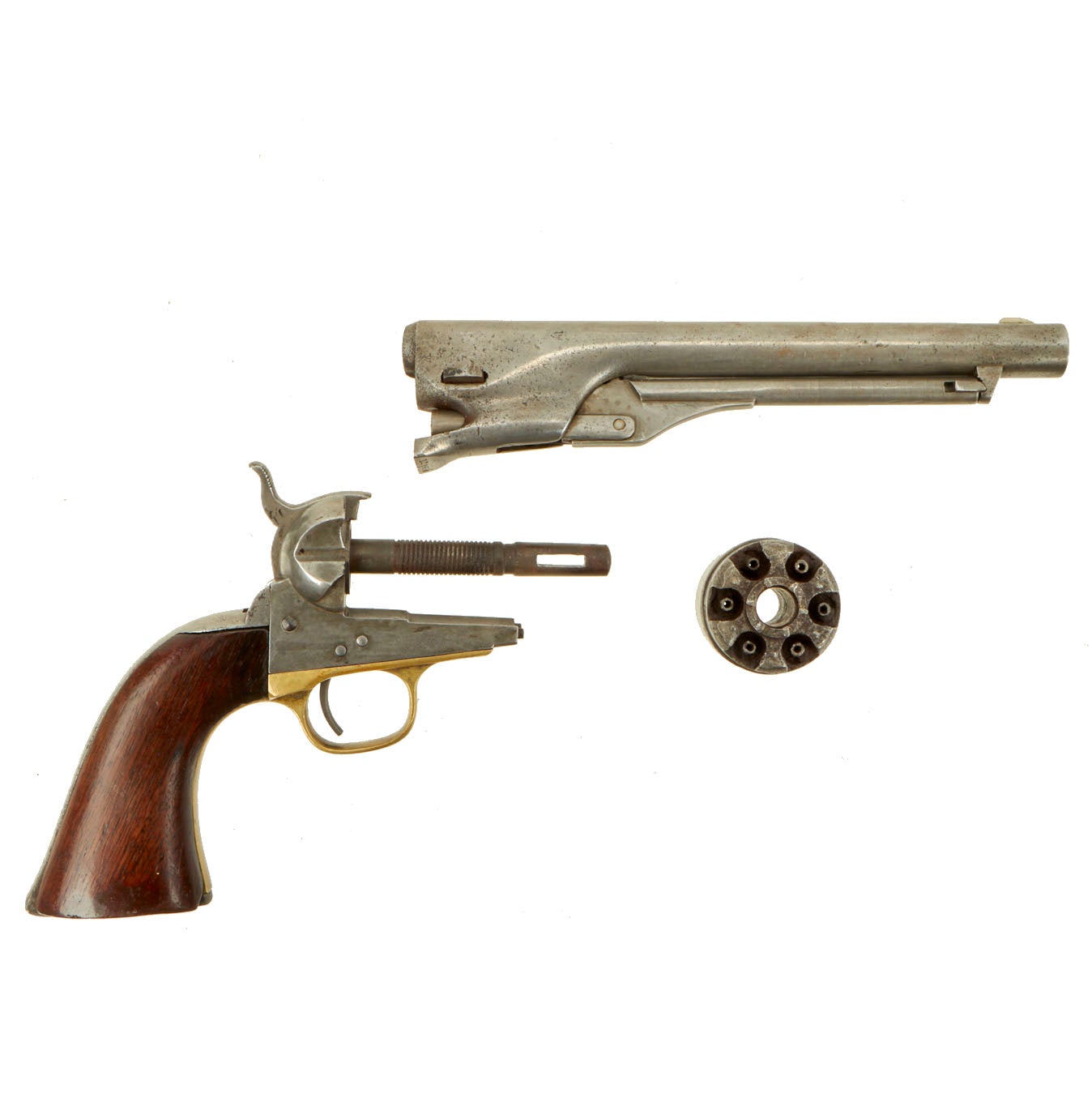 Original U.S. Civil War Colt M1860 Army Percussion Revolver issued to ...