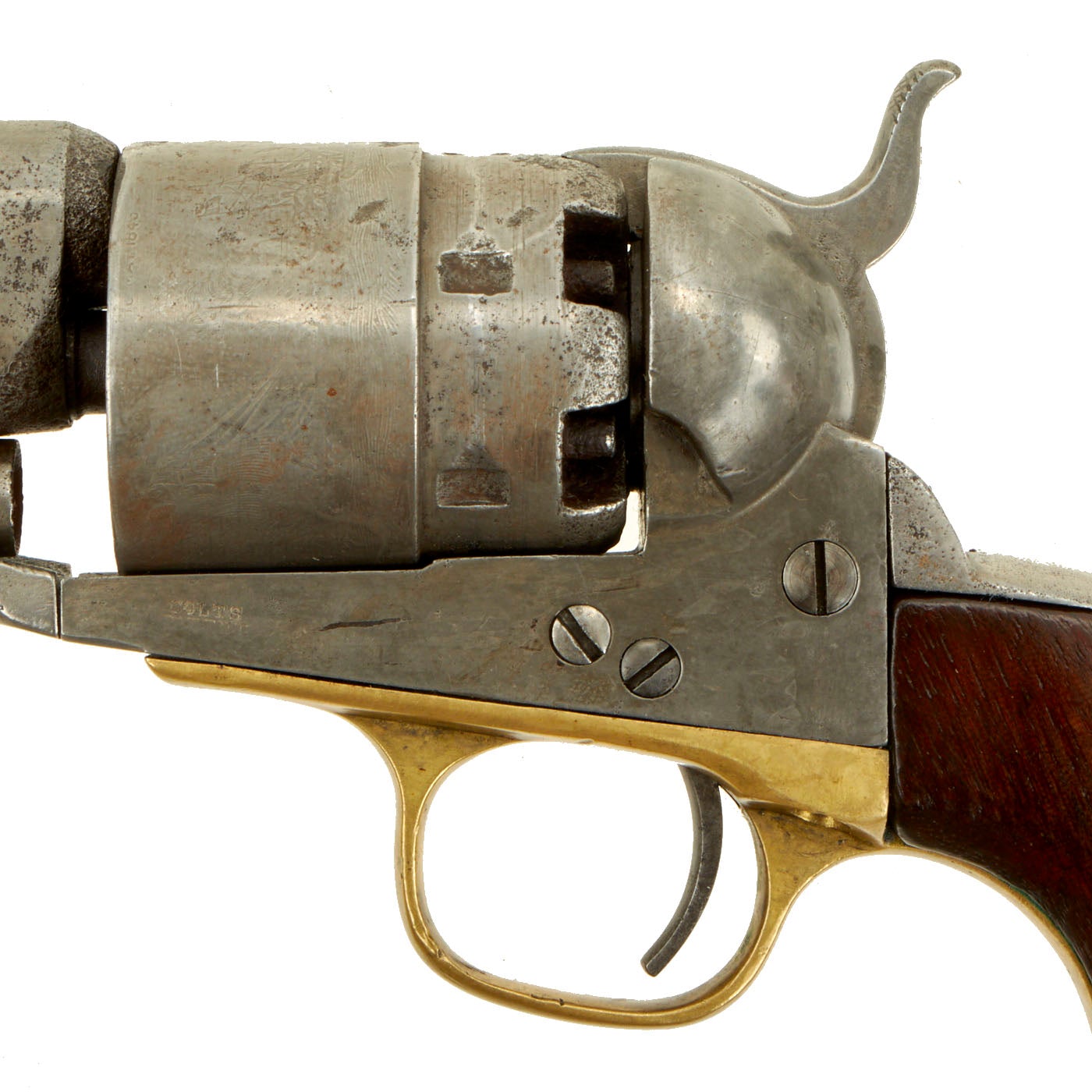 Original U.S. Civil War Colt M1860 Army Percussion Revolver issued to ...