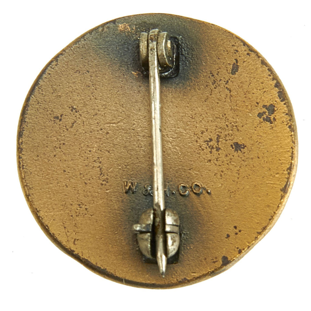 Original U.S. WWII Manhattan Project A Bomb Bronze Workers Pin ...