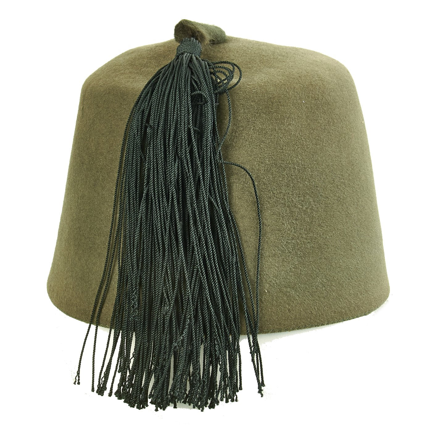 Original German WWII Waffen SS Field Gray M43 Combat Fez for Foreign V ...