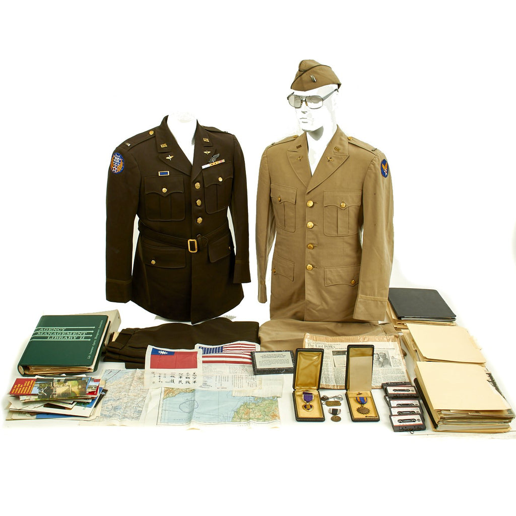 Original U.S. WWII Japanese Hiroshima POW Named Grouping B-29 Nip Clip – International Military ...