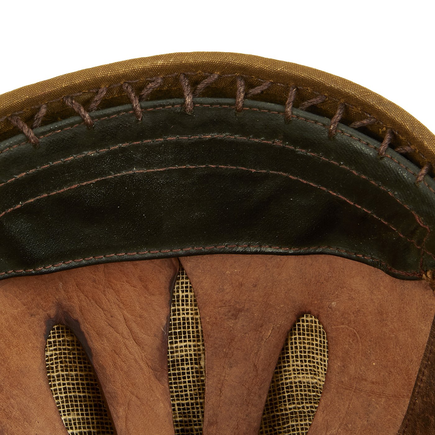 Original Japanese WWII Imperial Japanese Army Tanker Helmet with Marki ...