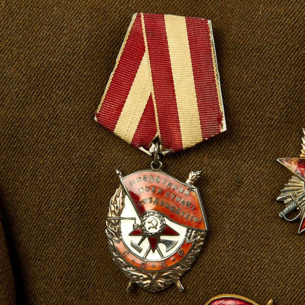 Original Soviet WWII Artillery Colonel Uniform Field Uniform Jacket ...