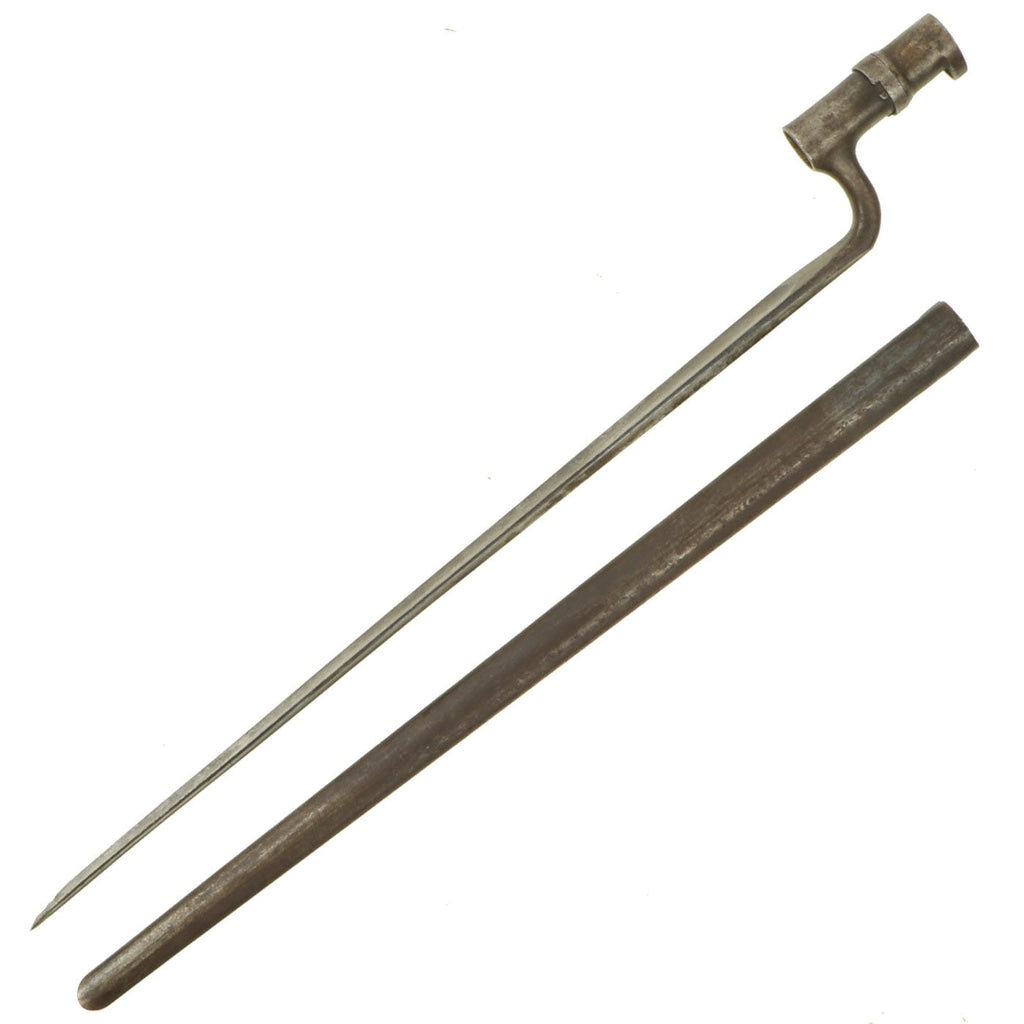 Original U.S. Springfield Trapdoor M1873 Rifle Socket Bayonet with Par ...