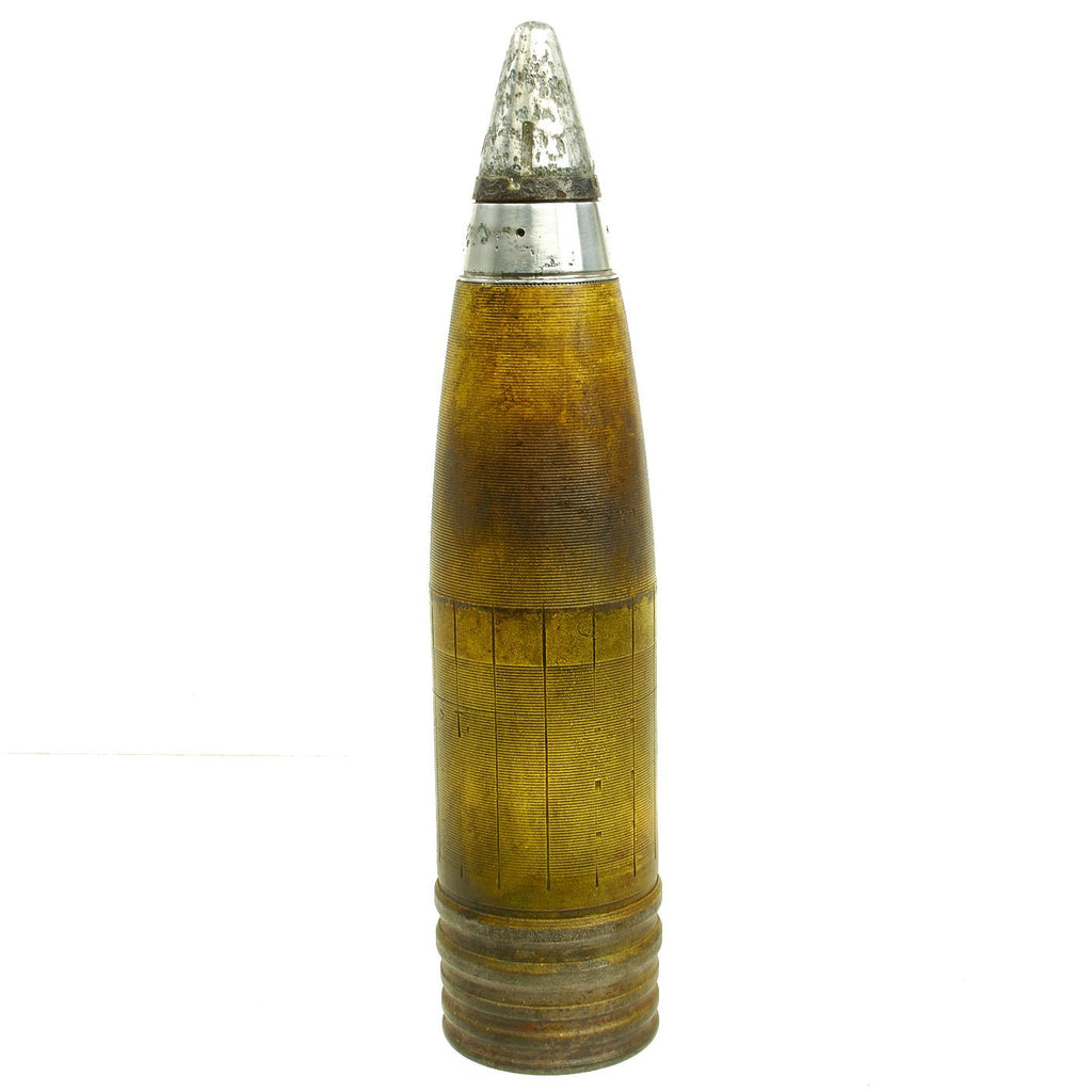 Original German WWII FlaK 88 High Explosive Inert Shell with Steel Cas ...